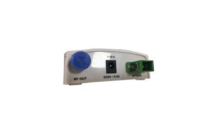 China 47-1000MHz CATV GPON Faser-Optikknoten, Kunststoffkoffer-dualer Eingang-optischer Knoten zu verkaufen