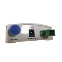 China Indoor FTTH Active Micro Fiber Optic Node 5V DC Power Adapter 47-1000MHz HFC Network for sale