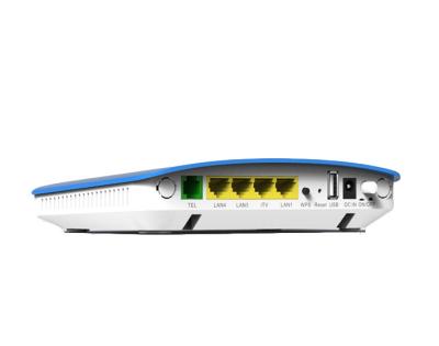 中国 Hisiliconのチップセット1の鍋FTTH ONT 1GE 3FE WiFi CATV GPON EPONモード適応 販売のため