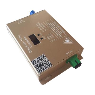 China De lichtgewichtftth-APC van Sc WDM Mini Optische Zender keurt Geavanceerde cpu-Verwerking goed Te koop