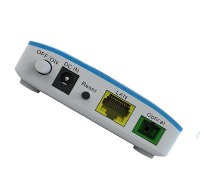 中国 ギガビット橋タイプ1 GE EPON ONUの港のWifi単一のGPON ONT SC/PCのコネクター 販売のため