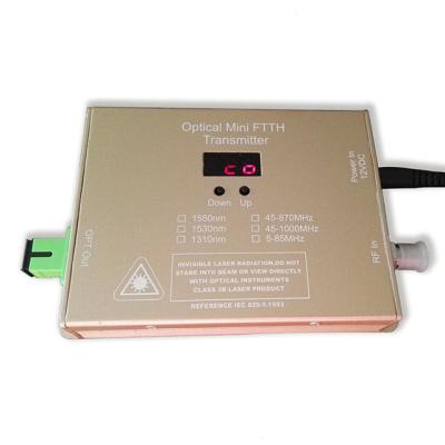 China Hoge Prestaties1310nm Mini Optische Zender met de Controle van SC/APC en AGC Te koop