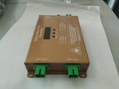 China 47~1000MHz mini Optische Zenderdfb Laser 2 Outputhaven rf voerde 1 Optische Input in Te koop