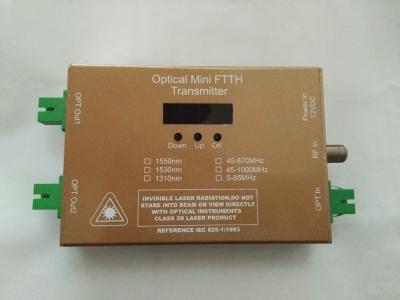 China 1310nm mini Optische Beschikbare de Machtsoem/ODM van de Zender10mw Stabiele Output Te koop