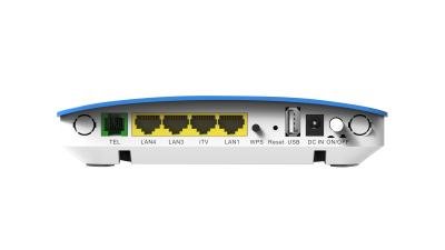 中国 9/125の単一モード繊維FTTH ONT 1GE 3FE CATV WIFI EPON ONU光学力 販売のため