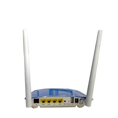 Cina Intelaiatura di plastica FTTH Ontario 4FE ONU CON l'ingresso GPON ONU di VOIP WIFI USB Homg in vendita