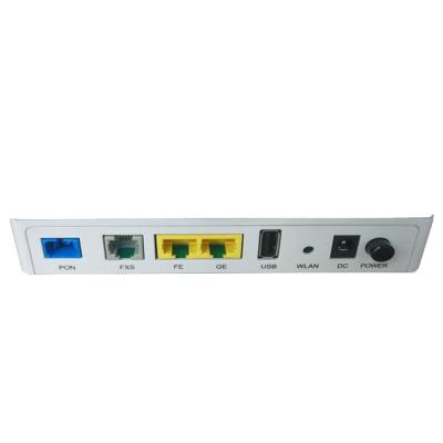 China FTTH Onu 1GE 1FE 1POTS 300Mbps WiFi CATV Onu compatível com Zte Onu Huawei à venda