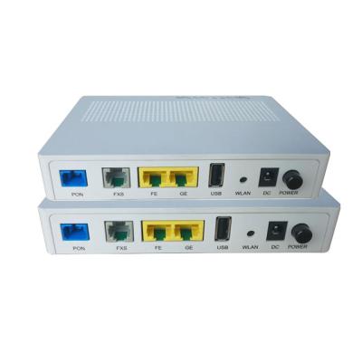 中国 1鍋との802.11 b/g/nデュアル モード1GE 1FE FTTH GPON EPON XPON ONU WIFI 販売のため