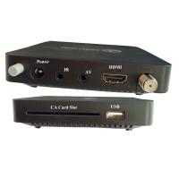 China Solid MPEG4 Free Channel TV Set Top Box For Cable TV for sale