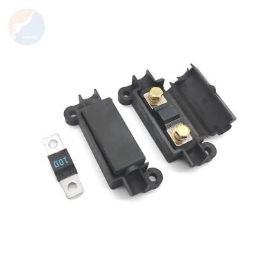 China Laufen Sie unten Typ- einsweise mini--ANL ANS Midi Automotive Fuse Holder mit Schraube weg zu verkaufen
