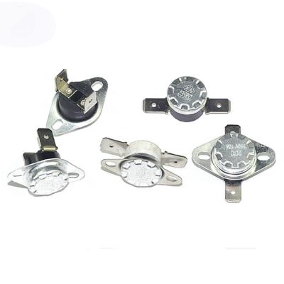 China M6 M5 M4 Hex Copper Head NO NC 10A 15A 16A 250V 200C 260C KSD301 Ceramic Bimetal Thermal Switch Disc Thermostat for sale
