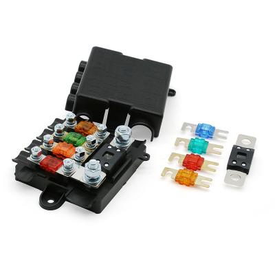 China Stromverteilung Busbar 4 Way MIDI 1 MEGA Sicherung Halter Box Block zu verkaufen