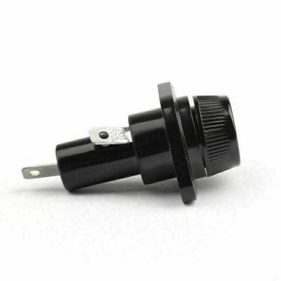 China Hoge stroom ampère lonthouder R3-18 30A 600V 10 * 38mm twee eindpunten Bajonet schroefkap Te koop