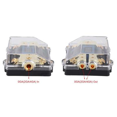 China 2Way Distribution Block Auto Audio Stereo Digital LED Display ANL Sicherungshalter zu verkaufen