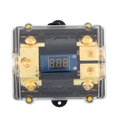 China 2Way Distribution Block Auto Audio Stereo Digital LED Display ANL Sicherungshalter zu verkaufen