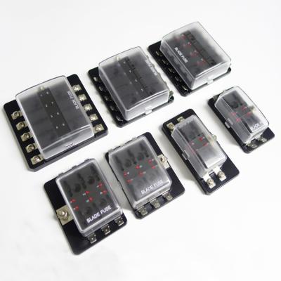 Китай Свинцовый тип Мотоциклетный предохранитель коробка 12в 14в 32в Морской автомобиль предохранитель Остров блока держатель с пылестойкой крышкой продается