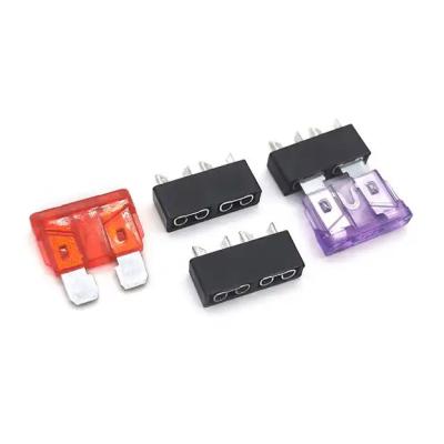 China ATY ATO ATC Standard PCB Mounting Automotive Car Auto Blade Fuse Holder Single Slot 32Vdc for sale