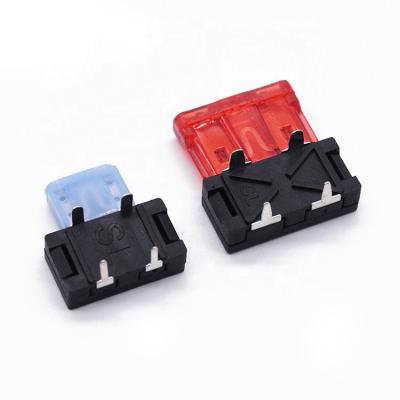 China Maxi Standard Medium Mini Tin Plated Copper Car Blade Auto ATO Small Fuse Clip Fuse Holder For PET And Standard Blade Fuse for sale