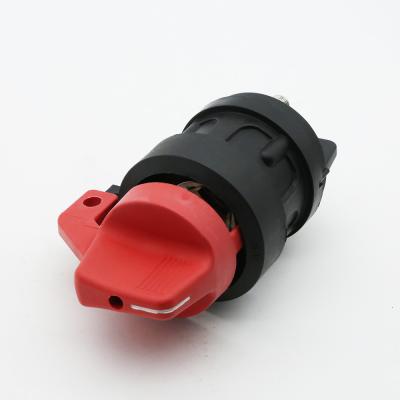 China Switches Supplier Battery Isolator Disconnect Selector Switch Excavator Power Supply Main Switch Leakproof Knob Power Off Ignition for sale