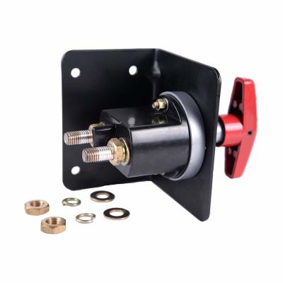 China 48V 300A Max Duty Master Battery Disconnect Isolator Switch With Install Plate With Mounting Panel for sale
