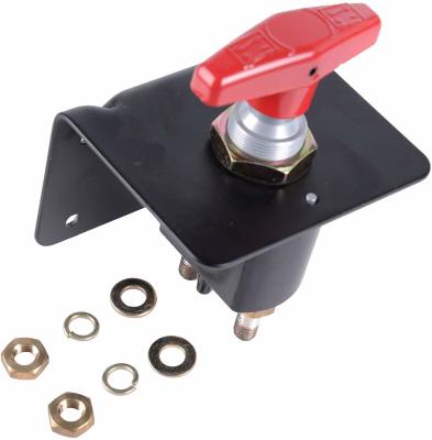 China 48V 300A Max Duty Master Battery Disconnect Isolator Switch With Install Plate With Mounting Panel for sale