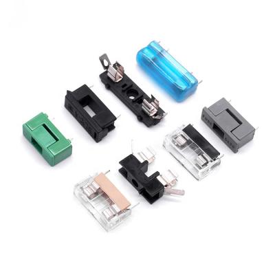 China 10x38 6x30 5x20mm Pcb Mount Fuse Holder Plastic Bakelite Electronic Fuse Cutout for sale