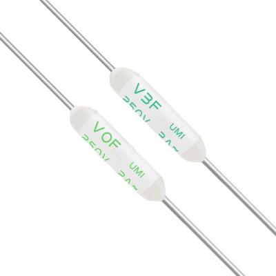 China UMI TAM 2A 3A 250V Fuse V0F 76C V1F 86C V2F 102C V3F 115C V4F 127C Thermal Link for sale