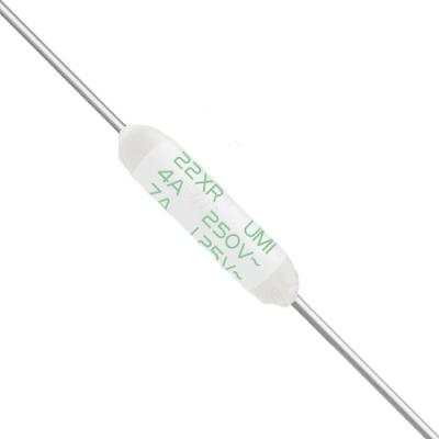 China UMI TAM 22 Series 2.5A 3.0A 3.5A 4.0A 5.0A 250V Thermal Cutoff Fuse  22YR 22ER 222R 22XR 22MR 22JR 22HR Thermal Link Fuse for sale