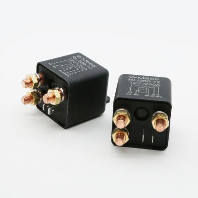 China Heavy Duty Automotive Auto Power Starter 5 Pin SPDT Car Relay Split Charger Contactor for sale