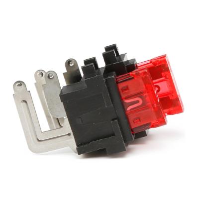 Chine JEF-703H2 ATO ATC ATU Porteur de fusible à lame 32V 30A Bloc de fusible de montage de panneau à vendre