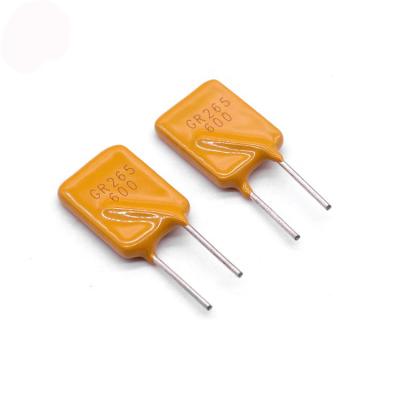 China Overcurrent Protection Polymer Ptc Component Resistance Resettable Pptc Fuse Plug In Fuse Poly Fuse With Radial Leads for sale