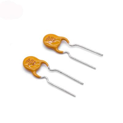 China Overcurrent Protection Polymer Ptc Component Resistance Resettable Pptc Fuse Plug In Fuse Poly Fuse With Radial Leads for sale