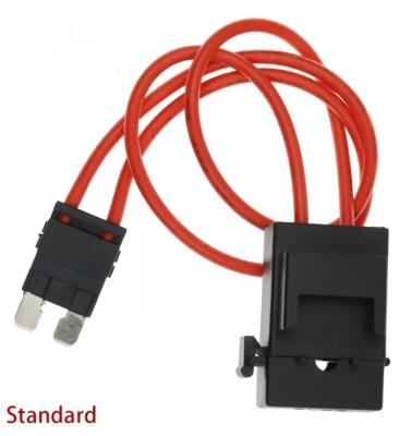 China Car Modification ACC Fuse Box Standard Fuse Tap Power Socket Holder Extension for sale