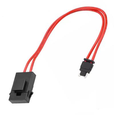 Китай Модификация автомобиля ACC Fuse Box Micro Fuse Tap Power Socket Holder Extension 16 AWG продается