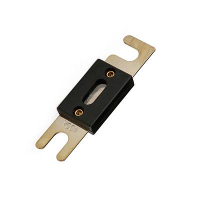 China Gold Plated ANL Stud Mount Fuse / 50 Amp Marine Fuse 82mm Length For Vehicles for sale