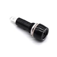 China R3-53 6.3x30 6.3x32 Ceramic Fuse Holder 3AG Nut Mount Panel Glass Fuse Block 6.4mm Terminals for sale