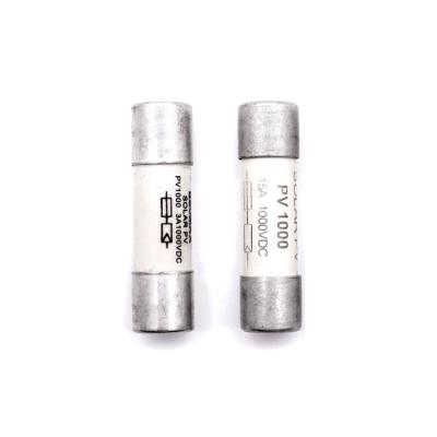 China 1000V DC 10 x 38mm Fusible CE UL 4A gG gPV Cartridge Fuse for Solar Panel and Solar Controller for sale