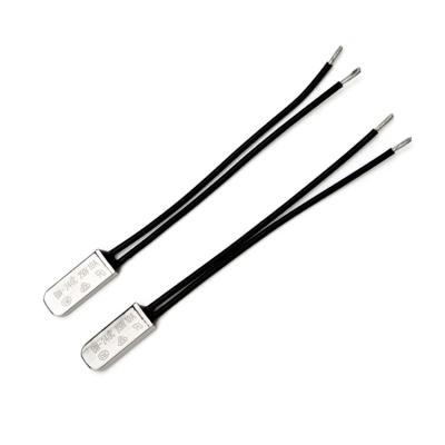 China AC 250V 10A 185℃ High Temperature Protection Bimetallic Switch Thermostat for sale
