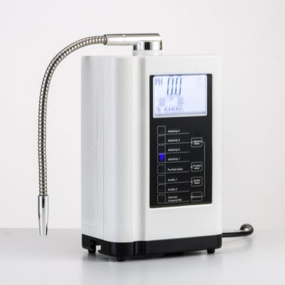 China EHM-729 Alkaline Water Ionizer with 3.5 Inch Screen pH Range 4.5-10.0 and ORP +500- -500mv for Home Use for sale