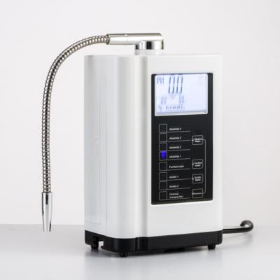 China Home Water Ionizer Alkaline Water Machine with pH 4.0~10.0 Range 110-220V Voltage and 8-12 Months Pre-Filter Life for sale
