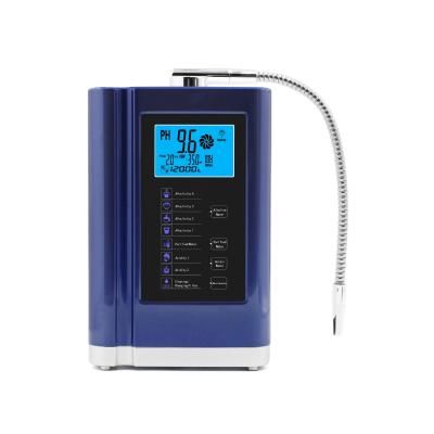 China Professional Hydrogen Water Ionizer Machine with 3.5 Inch LCD Screen 1-4L/min Flow Rate and 150W Power for Home and Commercial Use for sale