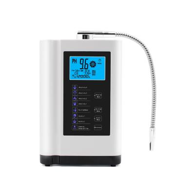 China Electrolytic Alkaline & Acidic Water Ionizer with 5 or 7 Plates pH Range 4.5~10.5 and ORP Value -550mv Hydrogen Water Generator for sale