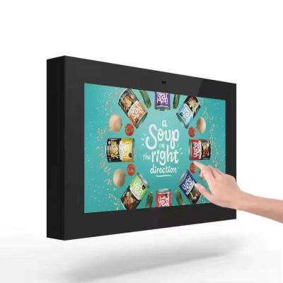 China CH High Brightness 43/55 Inch IP65 Waterproof Outdoor Advertising Industrial Display Screen Kiosk 4K Resolution for Elevator Use for sale