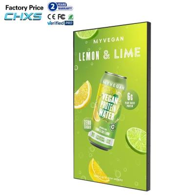China CH 32 43 50 Inch Interactive Advertising Screen for Shops With Software Wall Mount Indoor Digital Signage Touch Screen Display for sale