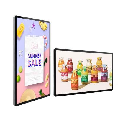 China CH 32 43 49 Inch Indoor Wall Mount Ultra-Thin LCD Digital Signage Display for Elevator Touch Screen for sale
