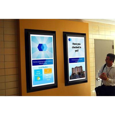 China CH Custom Screen Sizes 43/55/65 Inch Wall Mounted LCD Capacitive Touch Screen Digital Signage for Retail Store Shopping Mall for sale