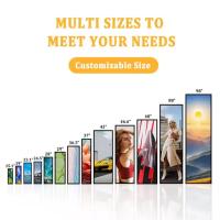 China CH Multi-Sized Indoor Supermarket Shelf LCD Display 19-86 Inch Digital Signage IPS Panel Touch Screen Cloud CMS for sale