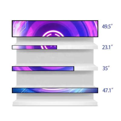 China CH 48 Inch Ultra Wide Stretched Bar LCD Advertising Display Ultra Stretch Screen for sale