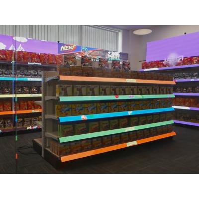 China CH Retail Shelf Monitor Strip Digital Signage LCD Wide Touch Screen Advertising Display Edge Banner Stretch Bar Retail Display for sale