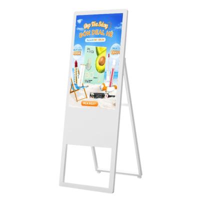 China CH 55 Inch Portable Digital Signage Equipment Capacitive Touch Indoor LCD Advertising & Wayfinding for Retail Stores & Education for sale